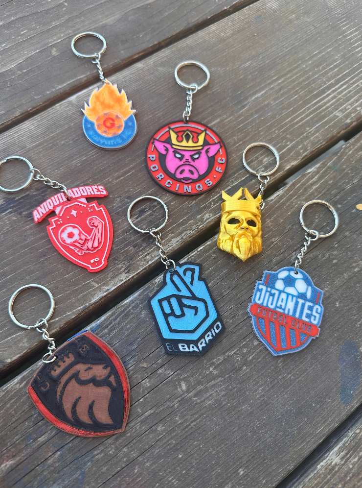 Kings League keychains pack of 7 – lolitaPrint
